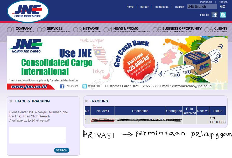 Bukti Pengiriman ~ Jual Film Bokep