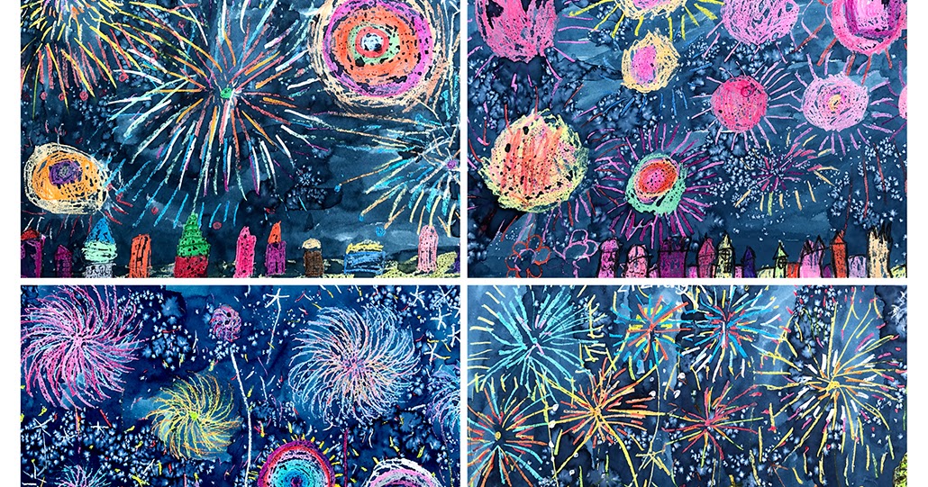 Me Love Art Studio《米國藝術》: Joyful Fireworks
