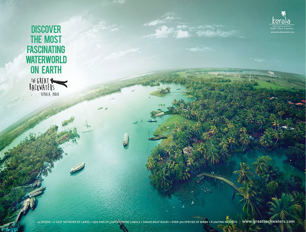 explorerkerala.com: Kerala tourism- Backwater tourism Ad done by Stark ...