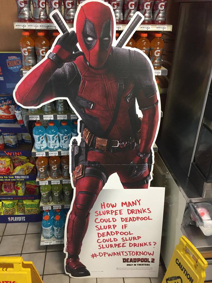 Making Love To 7-11's Deadpool Promotion