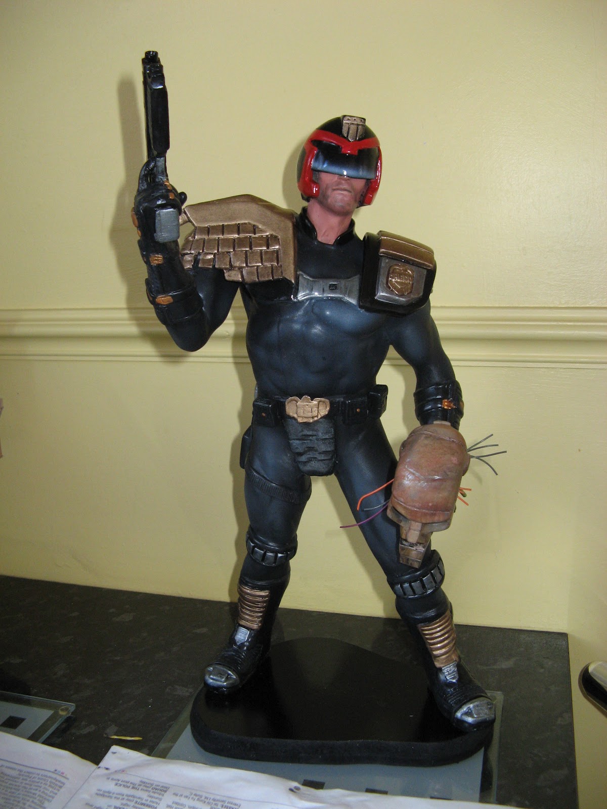 MODELS OF DREDD: Prepare To Be Judged progress DONE.