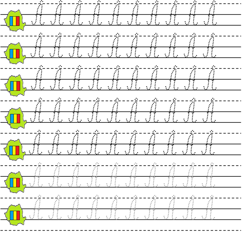 Pin by Tau Adina on Scriere | Handwriting analysis, Learn handwriting ...