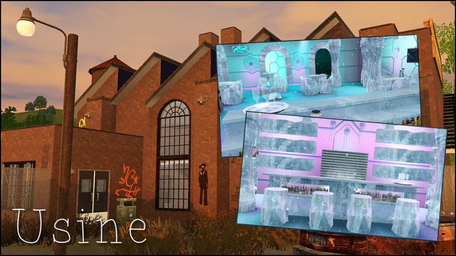 entertainment world: My Sims 3 Blog: Usine Abandoned Factory with Ice ...