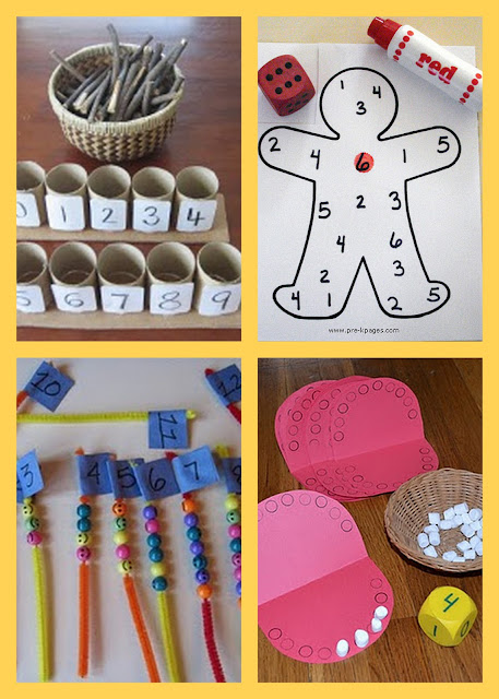 Having Fun at Home: Counting Activities