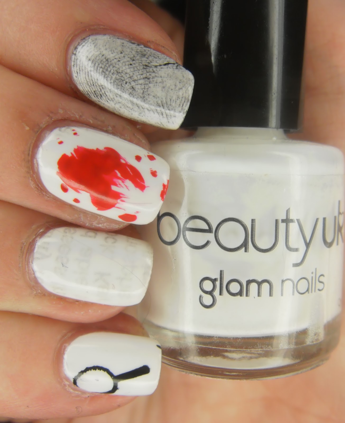 SpecialGirl Nails: Relaxed 31DC Week 24 - Inspired by A Book