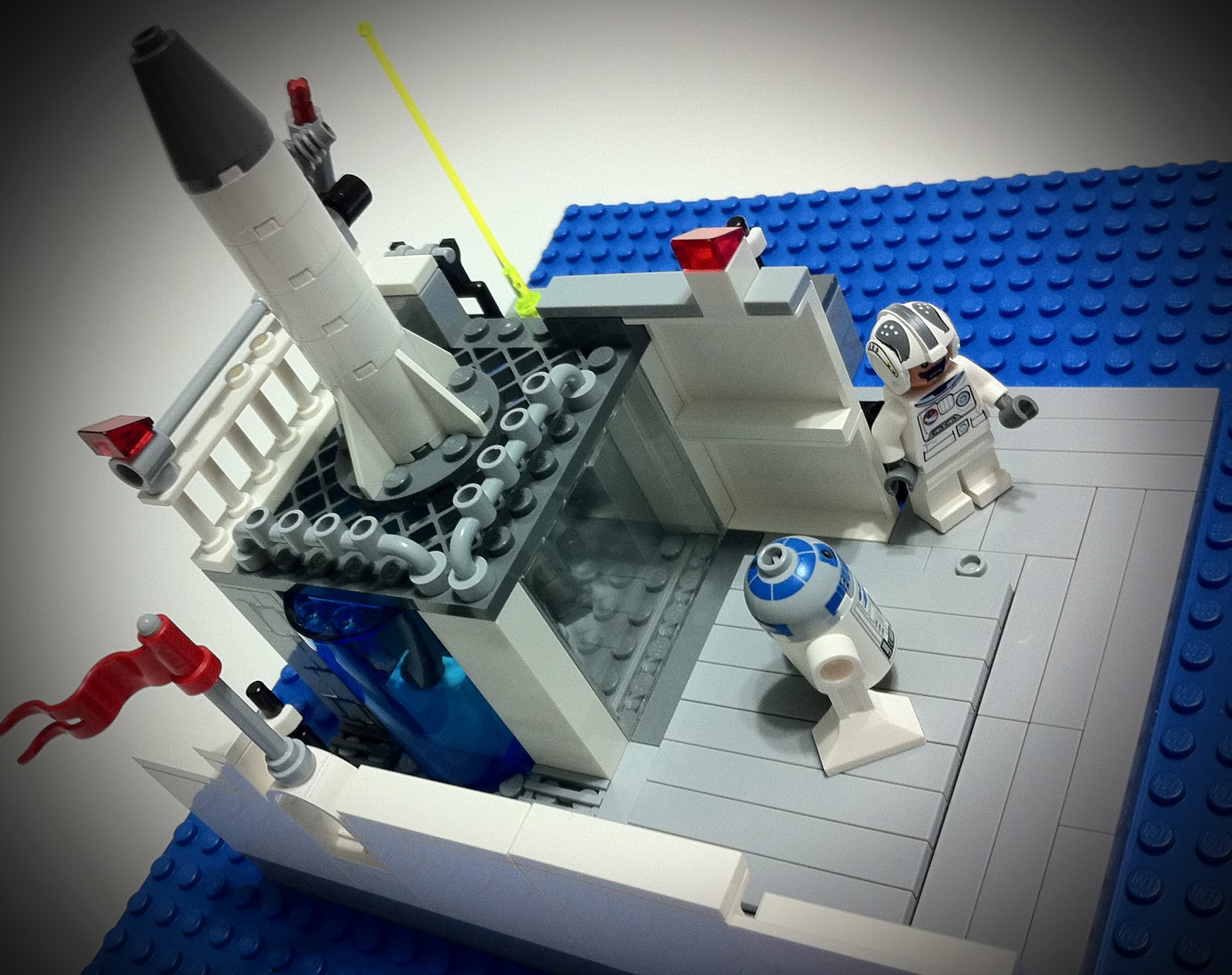 Lego Dado: Rocket-Launch Station