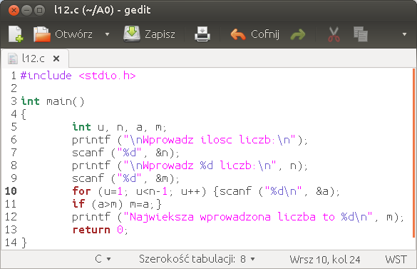 Tandem Windows-Ubuntu: Programowanie w Ubuntu (12)