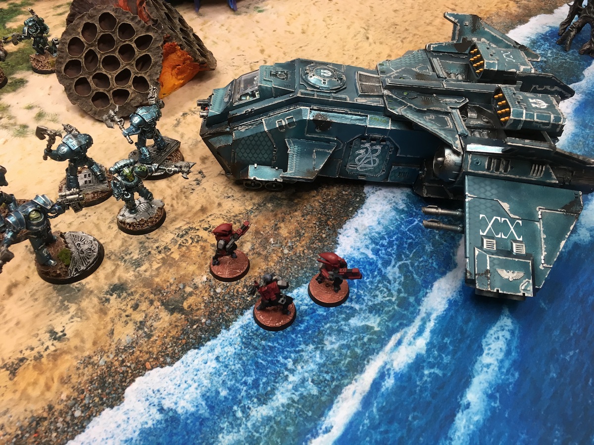Warpstone Flux: Battle Report: Alpha Legion vs. Tau (1500pts)