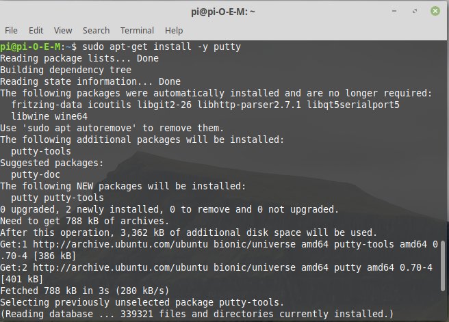 How to Install puTTY on Linux Mint 19.1 - ElectronicDIYs