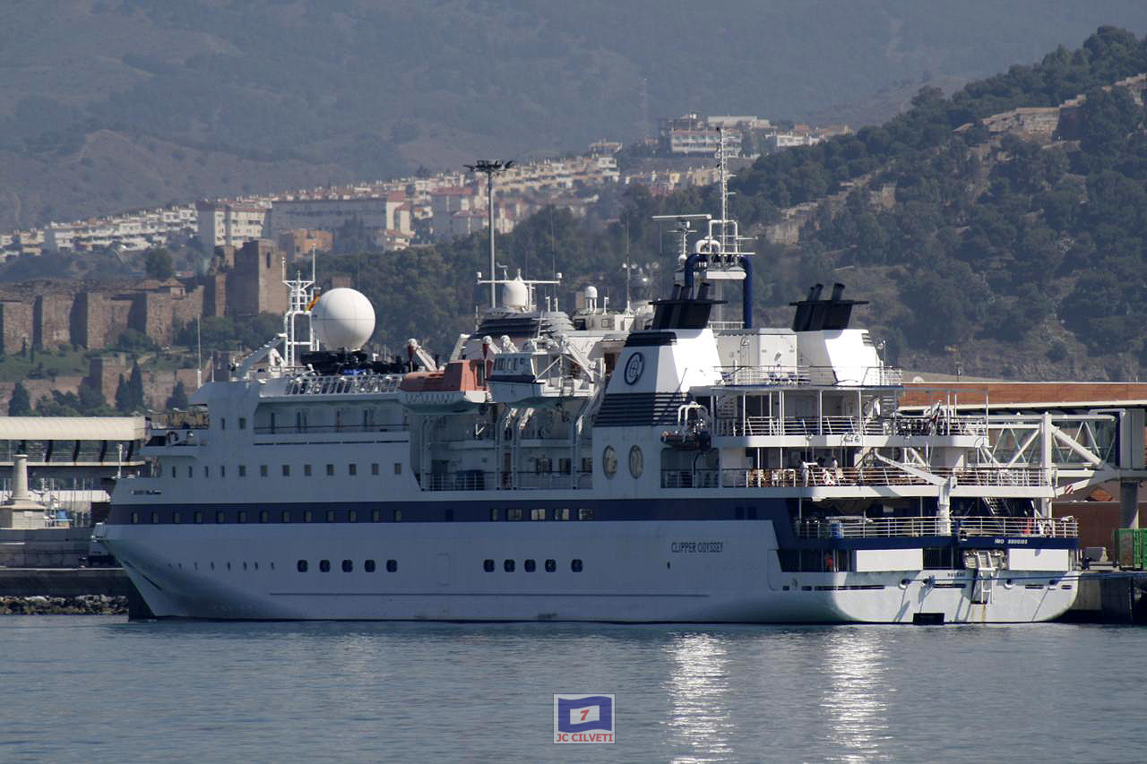 Málaga Marítima: El buque de crucero Clipper Odyssey completa una ...