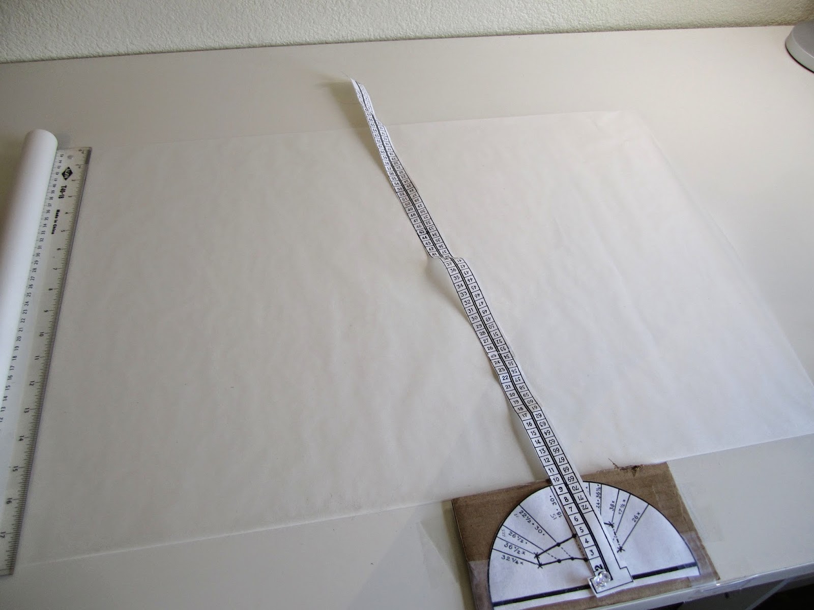 A Few Threads Loose: Sewing #610... Drafting your pattern.