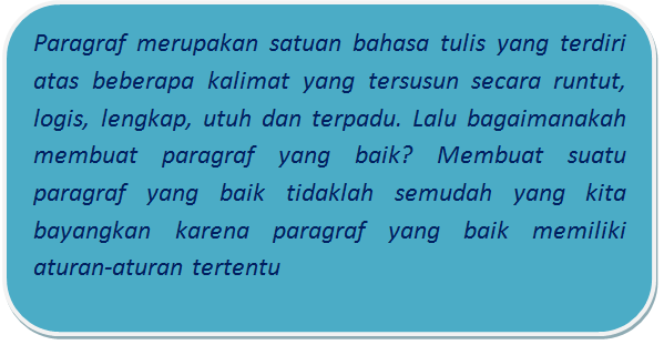 Keterampilan Menulis Paragraf Dalam Sebuah Tulisan - Pondok Belajar