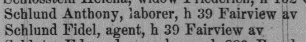 German Roots in America: Descendants of Fidel Schlund: Life in Newark ...