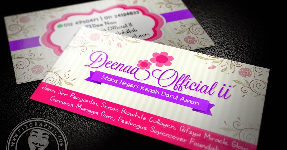 Fizgraphic: Design & Printing Business Card #54