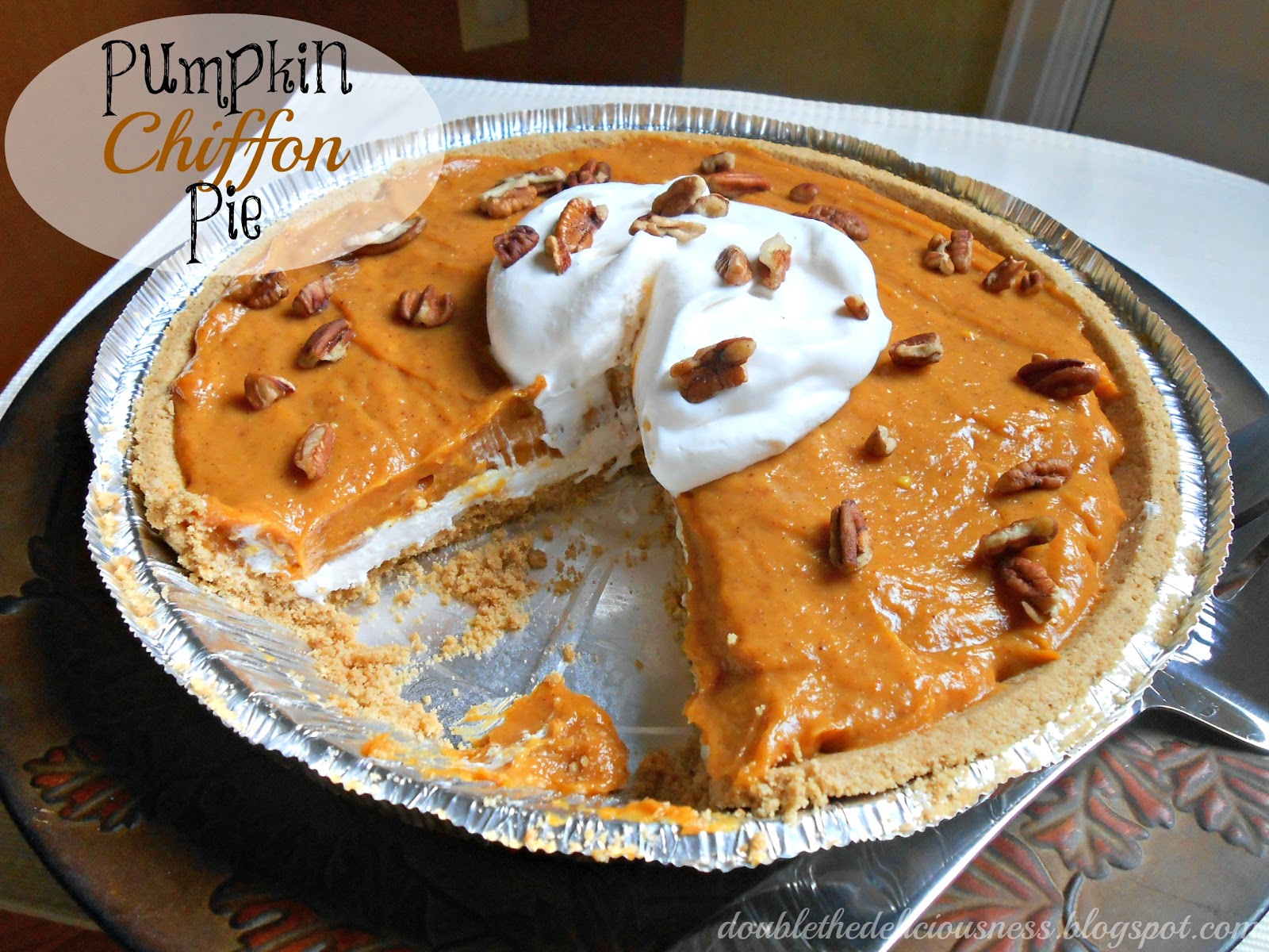 Double the Deliciousness: Pumpkin Chiffon Pie