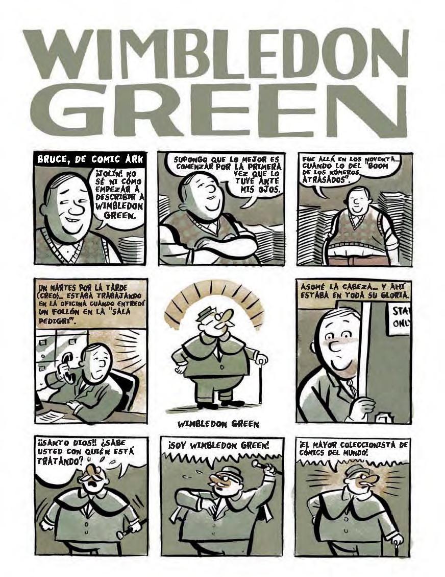 Wimbledon Green, de Seth. El aburrido trabajo del coleccionista ...