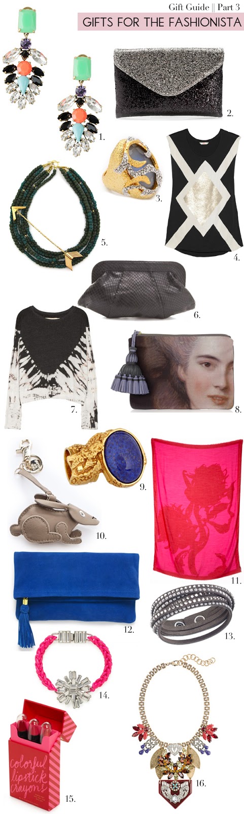 Gift Guide 3 || for the Fashionista - Mimosa Lane