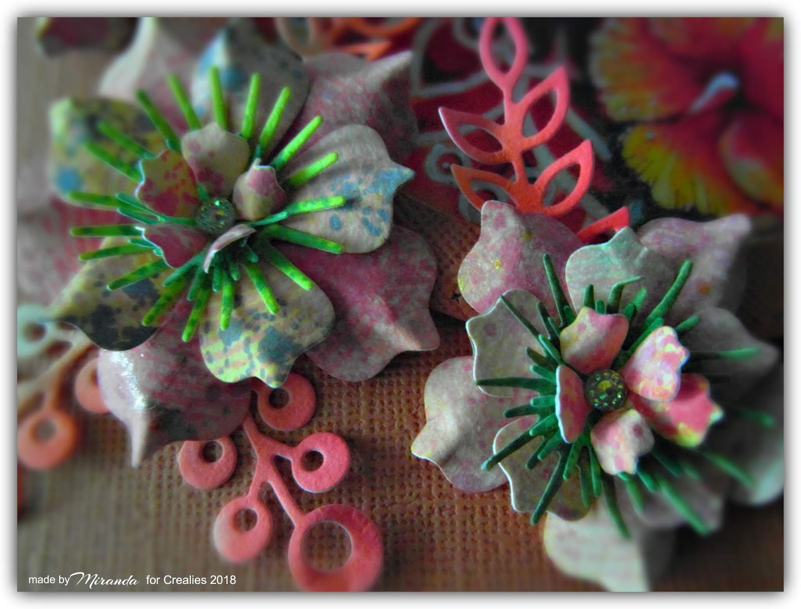 'Mir'acle Art Inspirations: Playing with the Crealies Rubberstampzz ...