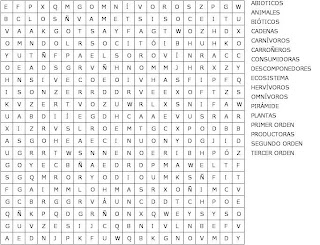 CADENAS ALIMENTICIAS: LAS CADENAS ALIMENTICIAS