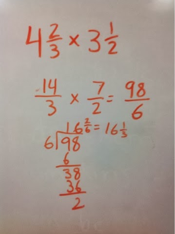 The Elementary Math Maniac: Using the Area Model to Teach Mixed Number ...