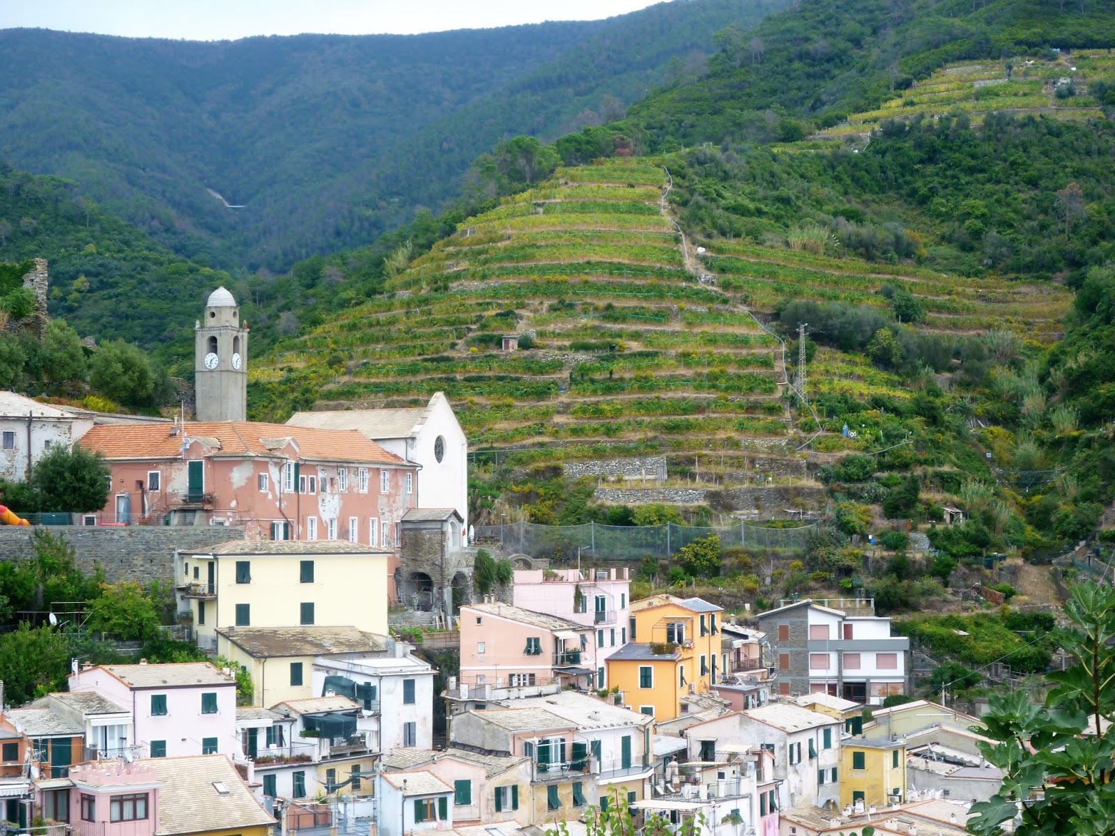 Stuff in the Basement: Italy iv--Belforte Tower, Vernazza.