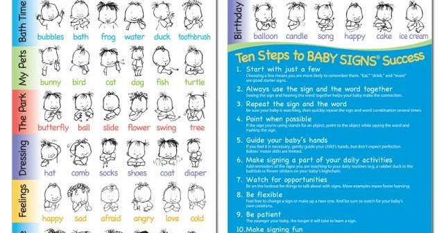 The Academy of Gateway Online Newsletter: Baby Signs in Infant 1