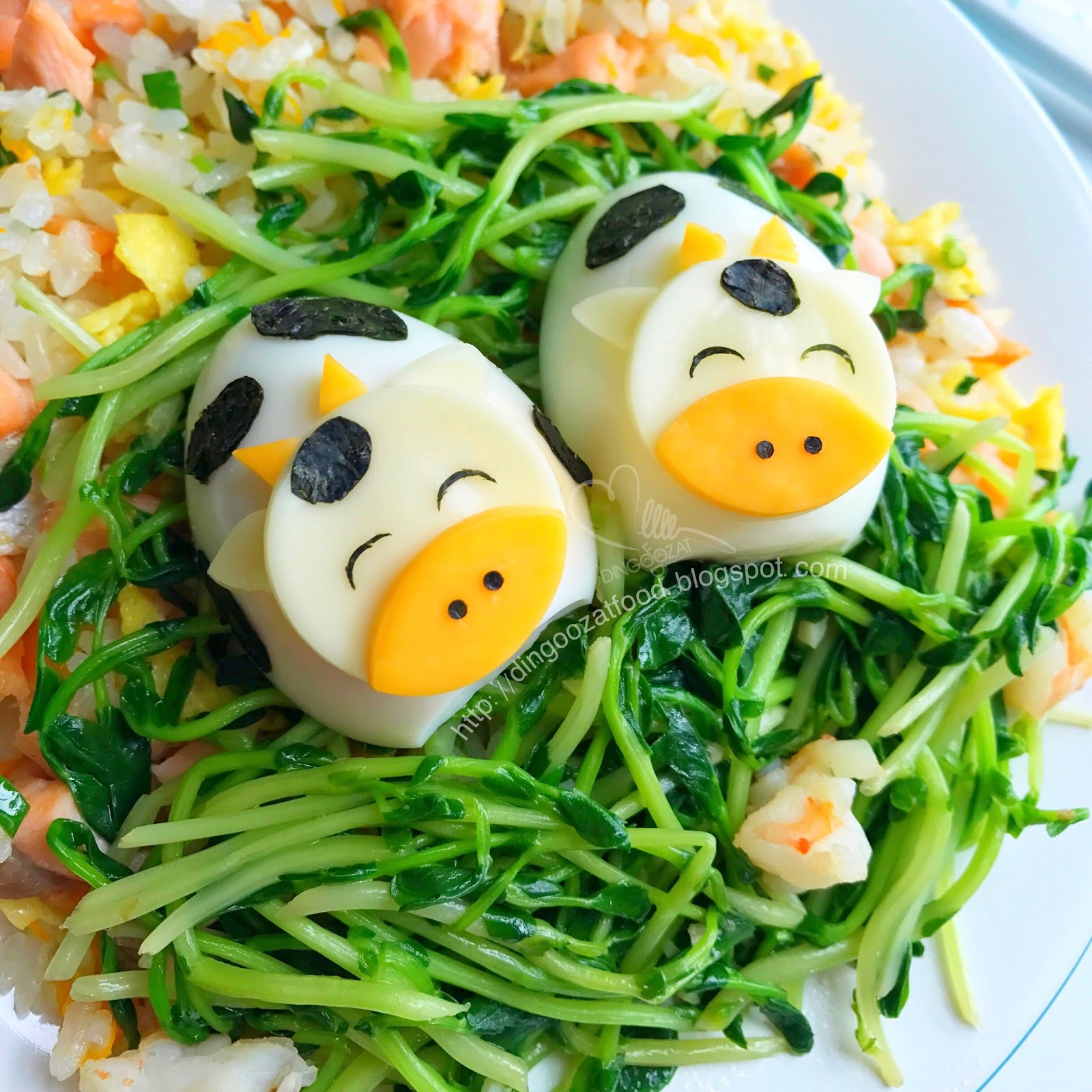 Miki's Food Archives : Happy Cow Hard Boiled Eggs