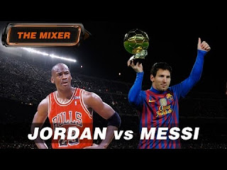 Lionel Messi = Michael Jordan | The Power Of Sport and games