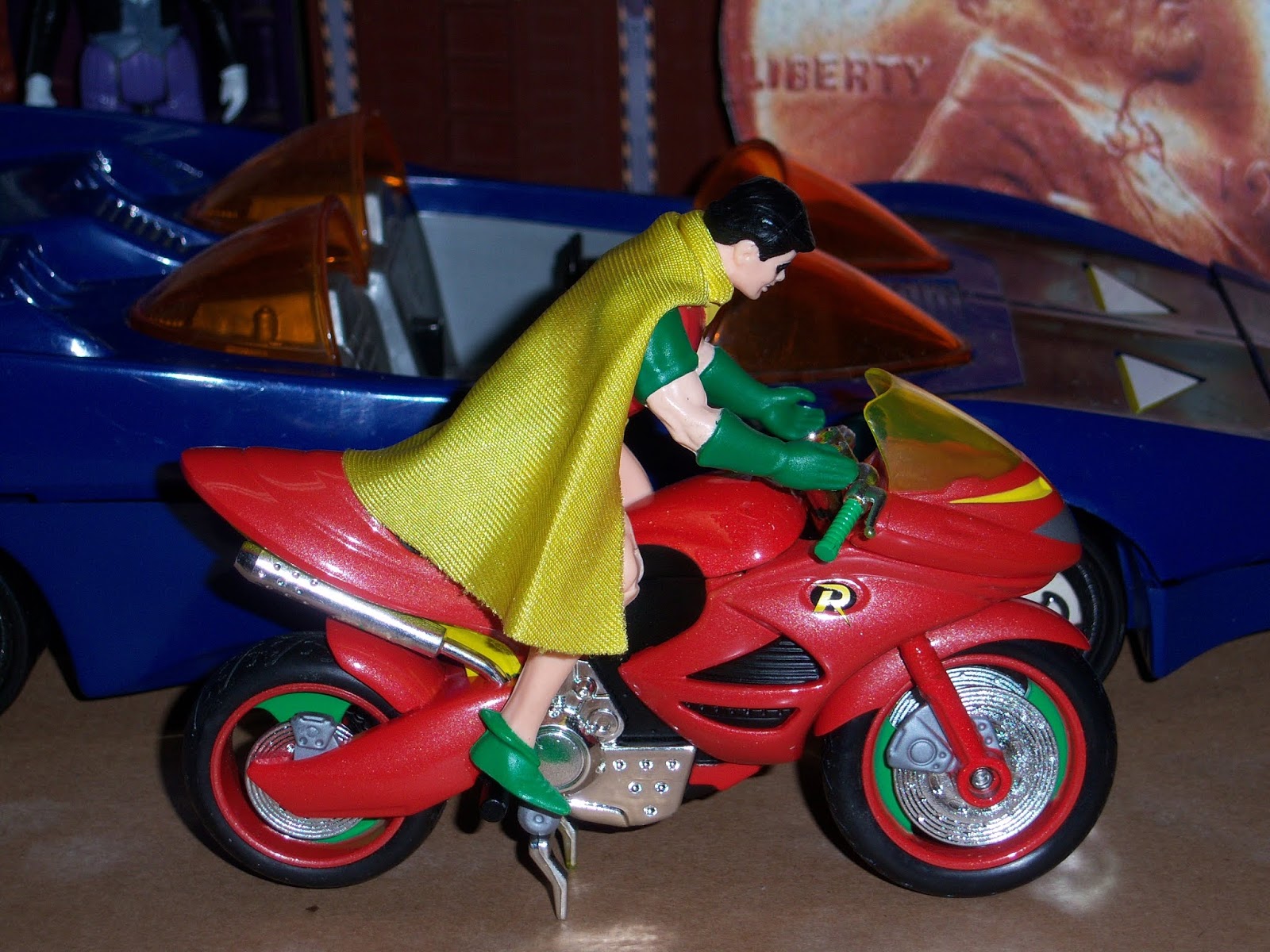 Corgi 1:16 scale Die-Cast Robin Cycle | Weird Fantastic Toy Adventures