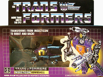 The Geek Solo Show: Toy Review: Transformers G1 Bombshell