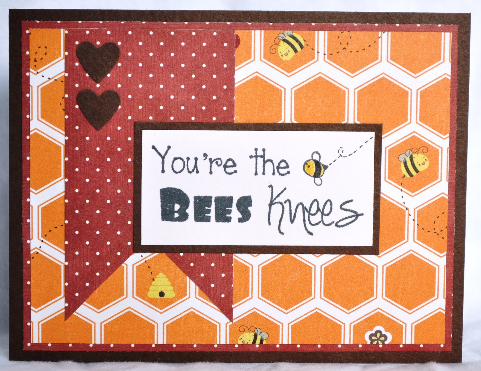 DAT'S My Style: Bees Knees Valentine's Day Card