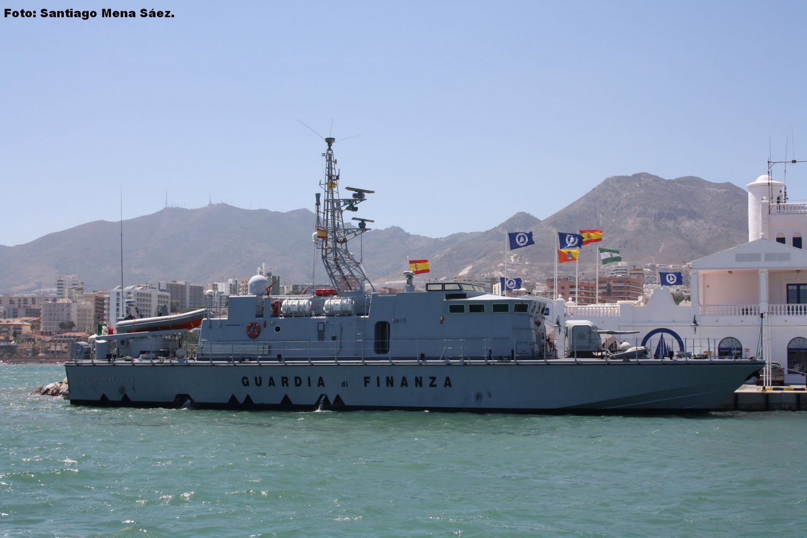 Barcos en Málaga: El G9 Finanziere Cinus en Benalmádena.
