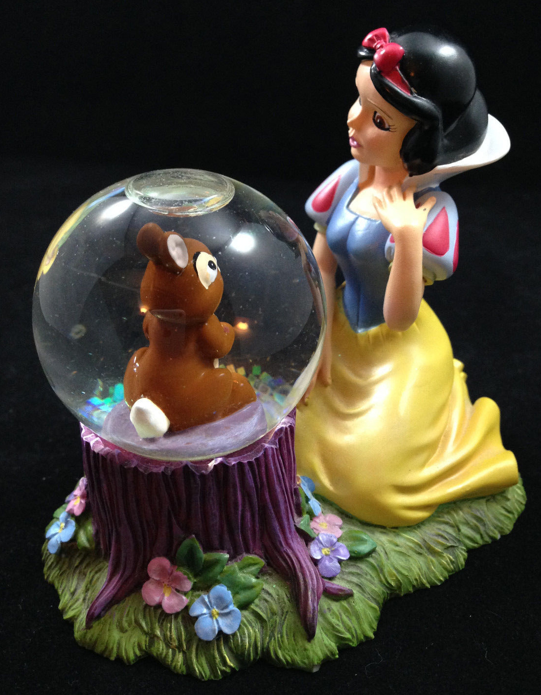 Filmic Light - Snow White Archive: Snow White & Bunny Snowglobe - 2002