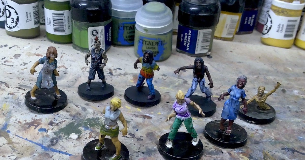 Sid's Tabletop Projects: Zombie Tabletops - Teil 16 - The Walking Dead