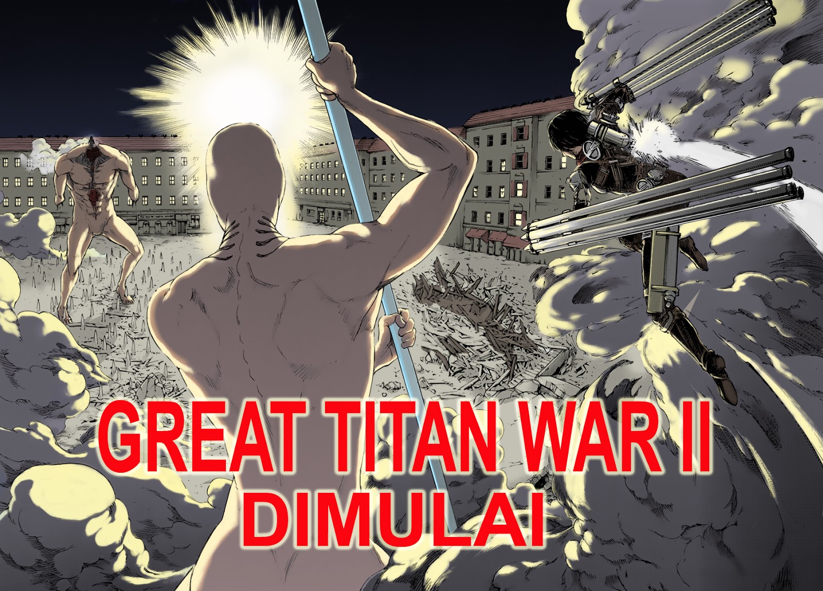 [ REVIEW ATTACK ON TITAN 102 ] GREAT TITAN WAR II SUDAH DIMULAI ...