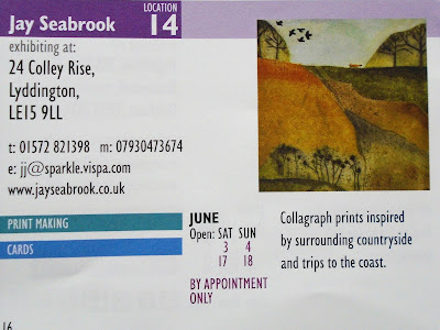 Martin Brookes Oakham: Jay Seabrook Lyddington Rutland Open Studios 2017