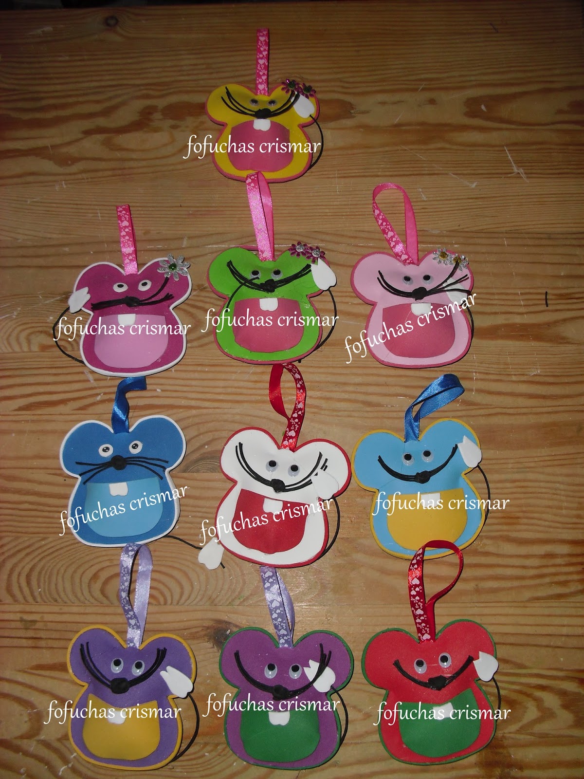 FOFUCHAS CRIS&MAR: Raton Perez , guarda dientes goma eva.