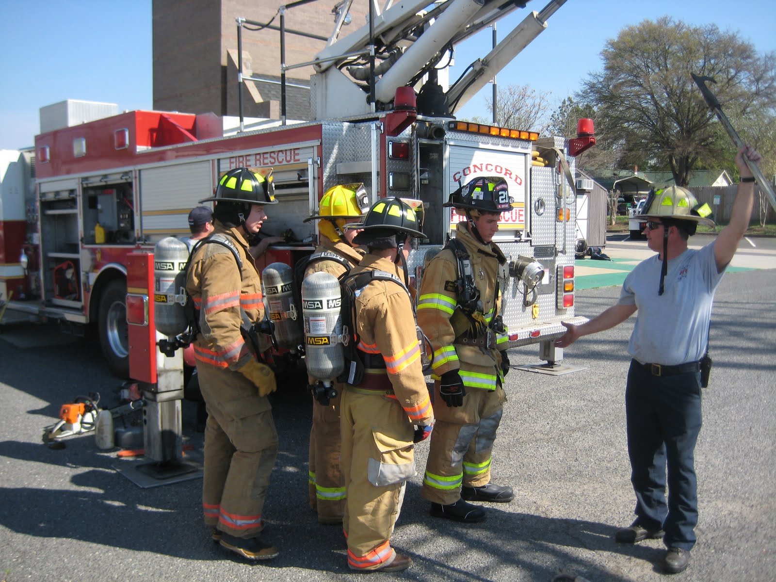 Concord High School Fire Academy: Ventilation Practicals at Concord ...