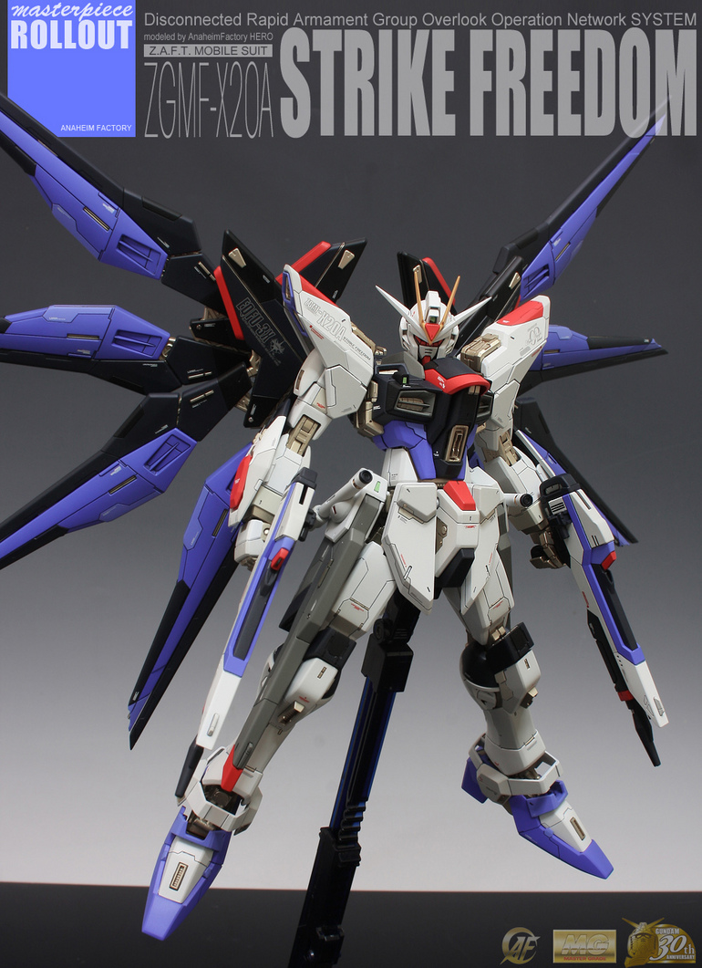 GUNDAM GUY: MG 1/100 Strike Freedom - Customized Build