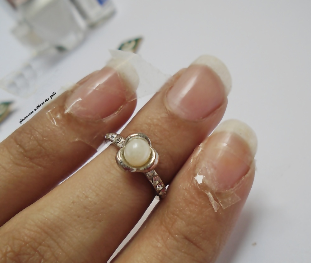 Pakistan Independence day DIY-Nailart