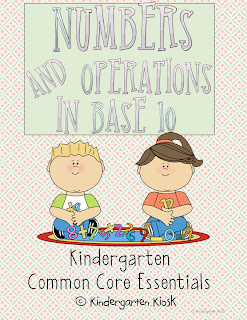 Kindergarten Kiosk: Numbers and Operations in Base 10: Kindergarten ...