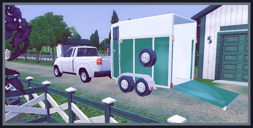 My Sims 3 Blog: Equus-Sim’s TSC’s Horse Trailer Conversion