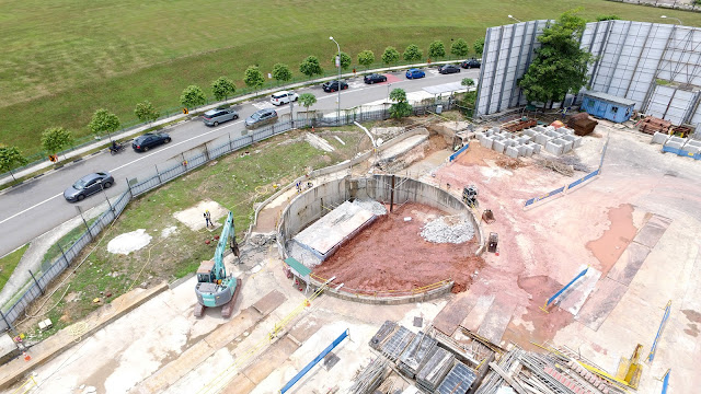 Thomson Line Construction: Launch Shafts Backfill