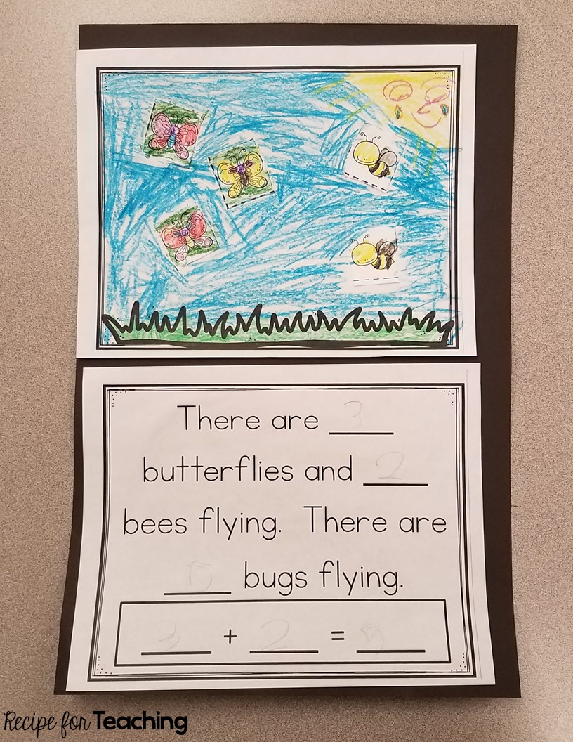 Bug Story Problems - Recipe for Teaching