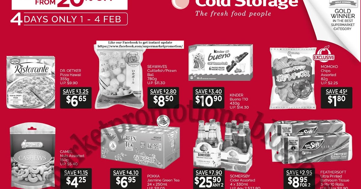 Cold Storage CNY Ads 01 - 04 February 2019 ~ Supermarket Promotions