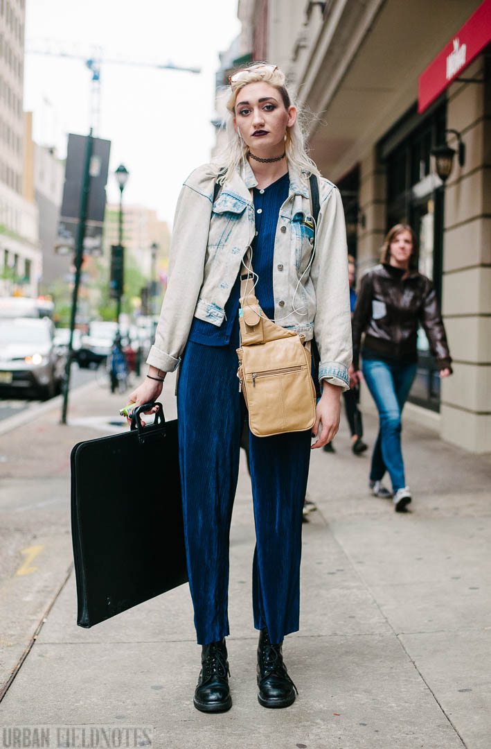 Urban Fieldnotes: Philadelphia Street Style: Kat, Walnut and Broad St