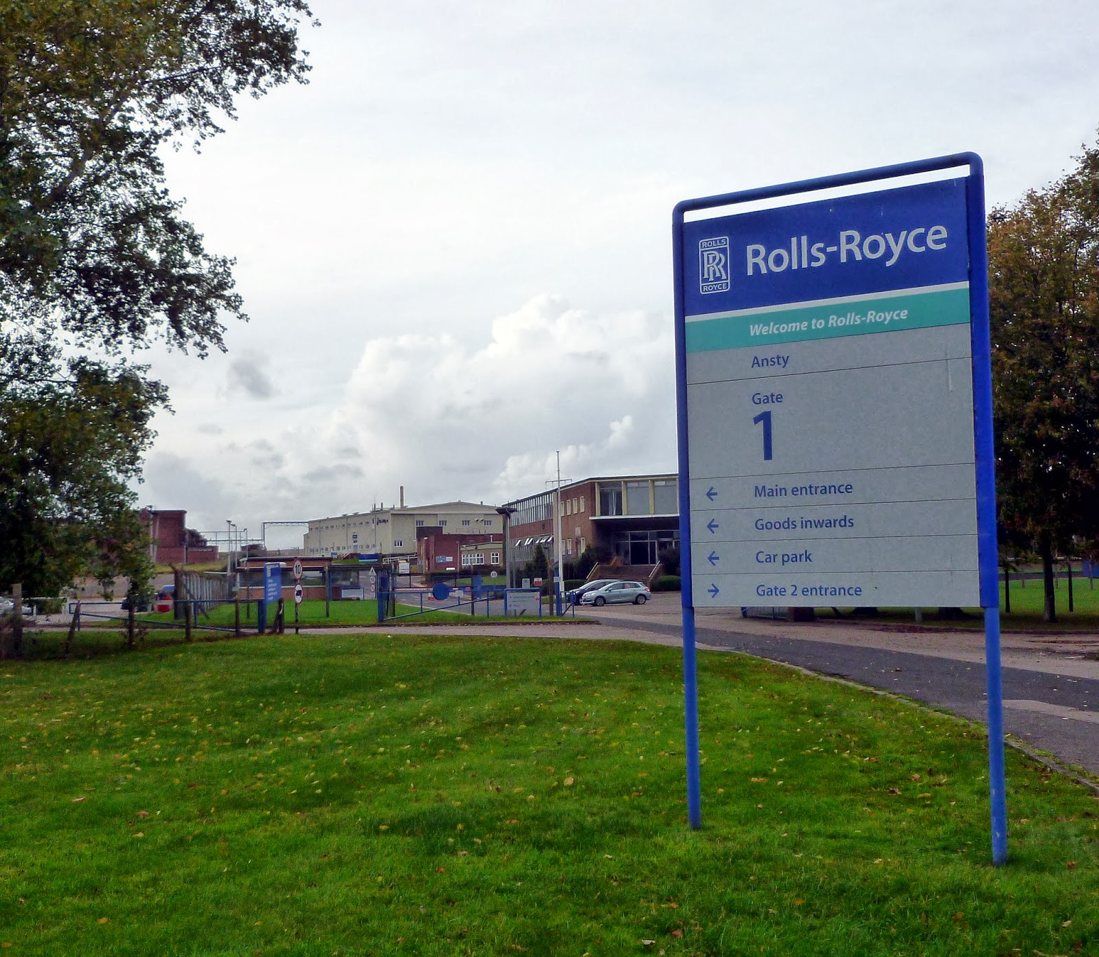 Today Around Coventry: Ansty - Rolls-Royce