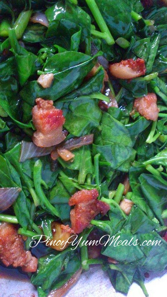 Pinoy Yum Meals: Ginisang Alugbati Recipe