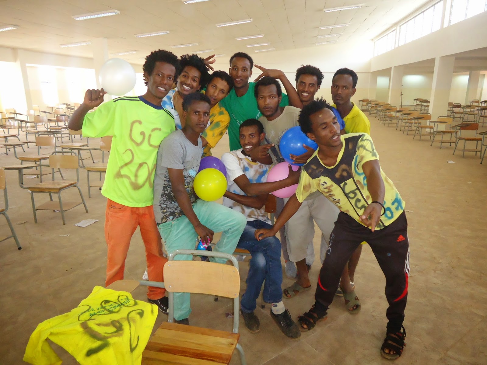 ሀዋሳ ዩኒቨርሲቲ አዋዳ ካምፓስ (HAWASSA UNIVERSITY AWADA CAMPUS) : COLOUR DAY