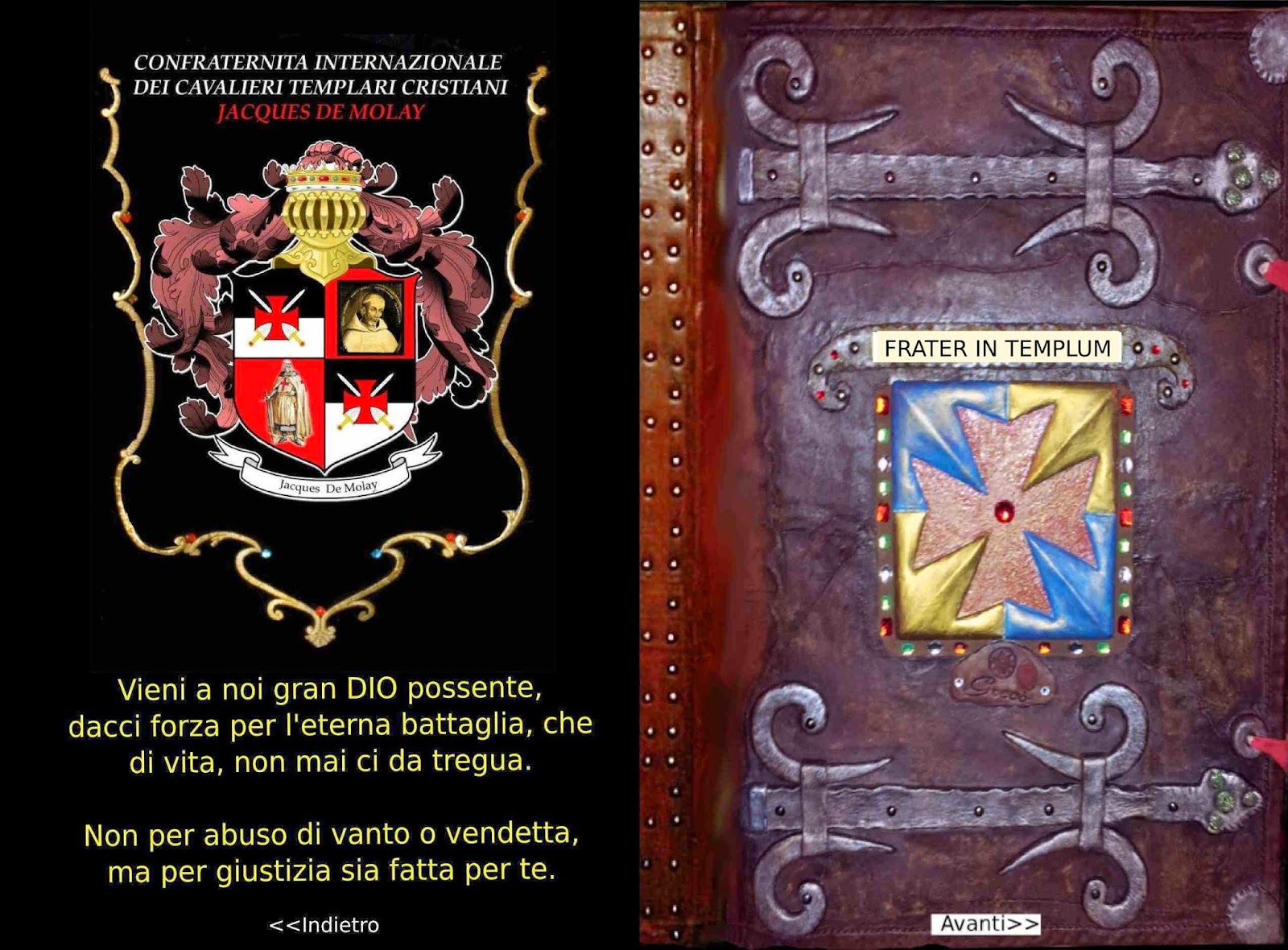 Presentazione del Libro Templare IN CRUCIS VIA segreti e racconti dei ...
